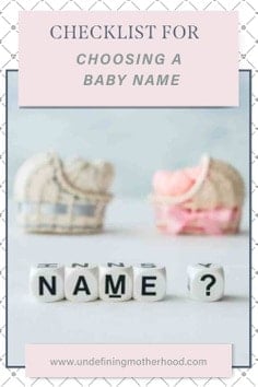 How to Choose a Baby Name: Generating Ideas + 8 Things to Consider