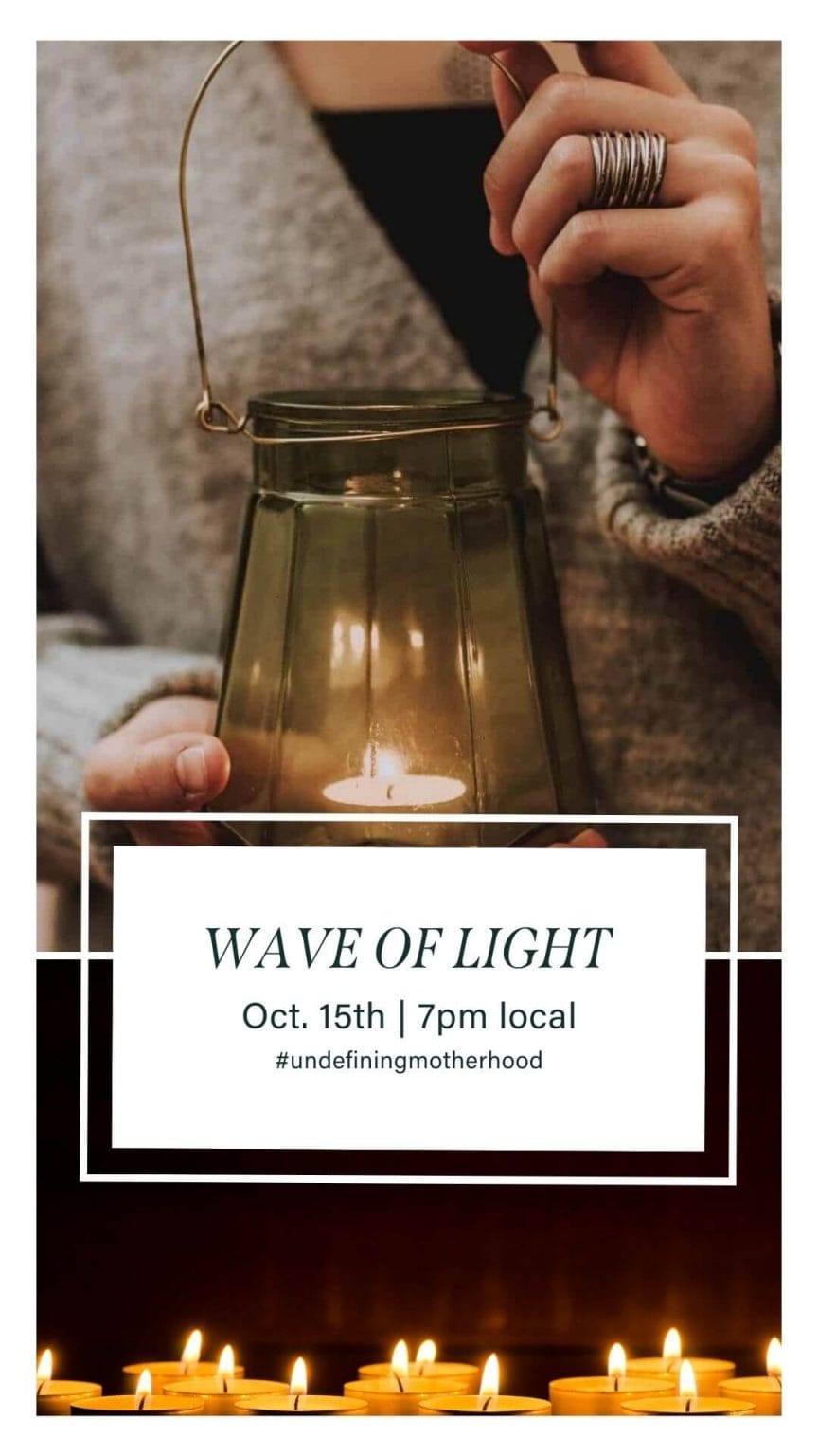 Wave of Light 2023: A Pregnancy & Infant Loss Event