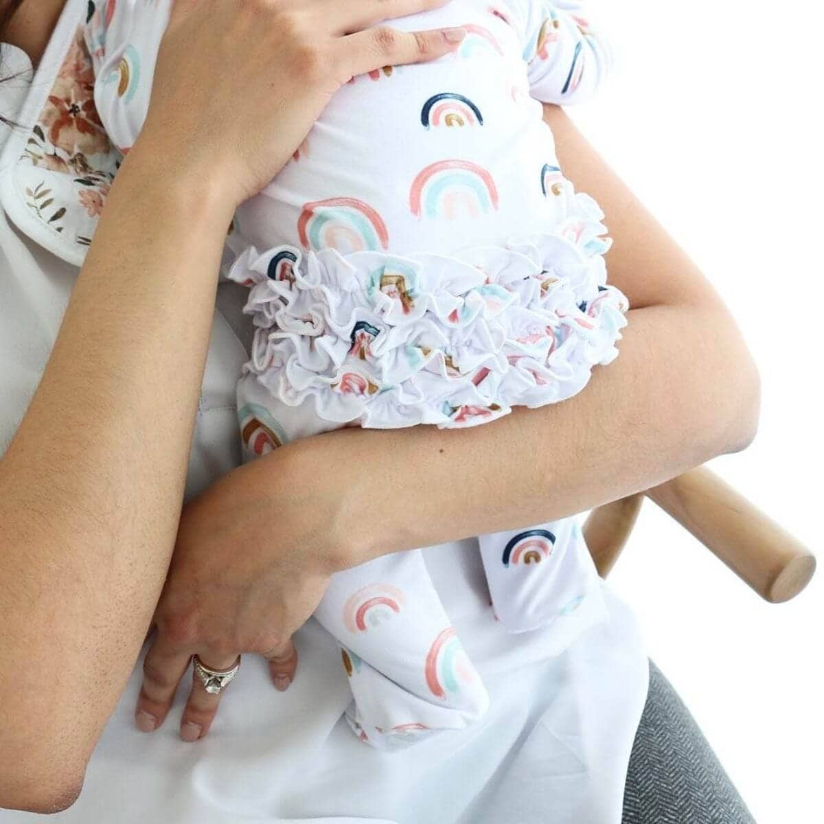 16 Cutest Rainbow Baby Clothes & Pajamas for Your Miracle Baby